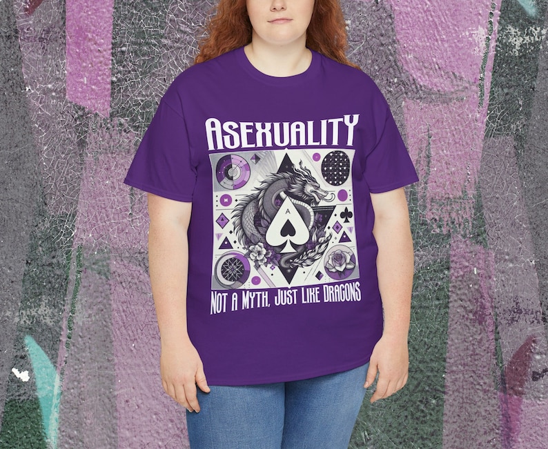Ace Pride Dragon Shirt LGBTQ Asexual Graphic Tee - Etsy