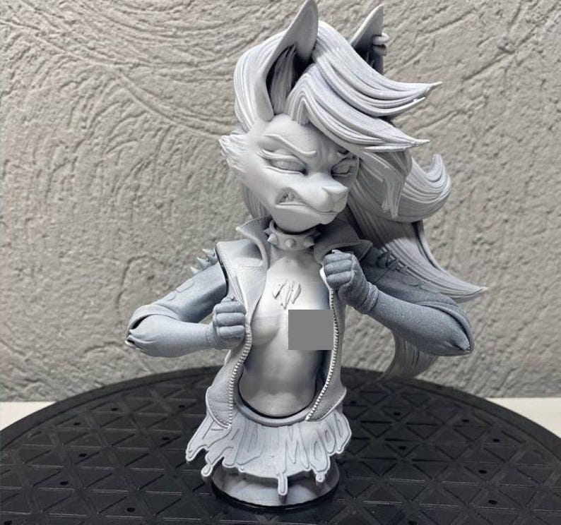 Loona 3d Resin Bust Legendary Rabbit Figure, 12k Quality, for ...
