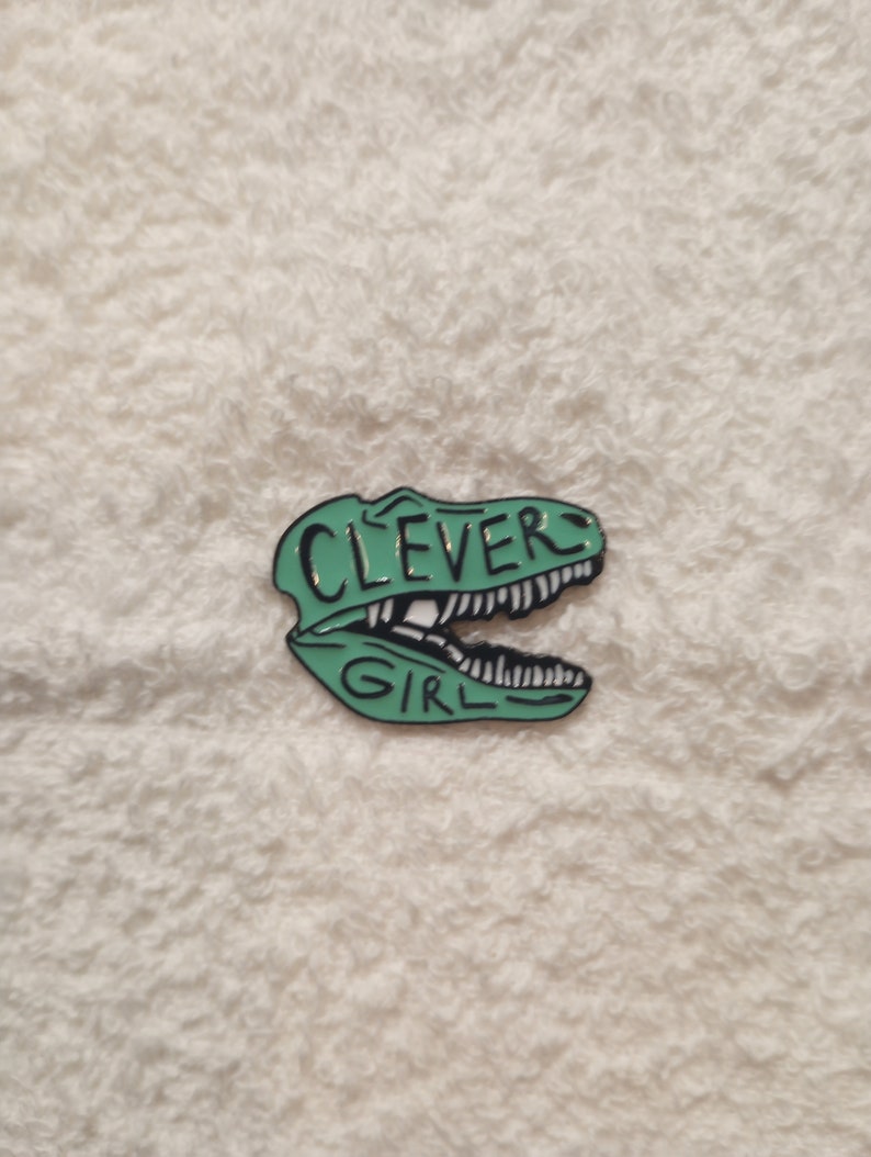 Clever Girl Enamel Pin - Etsy