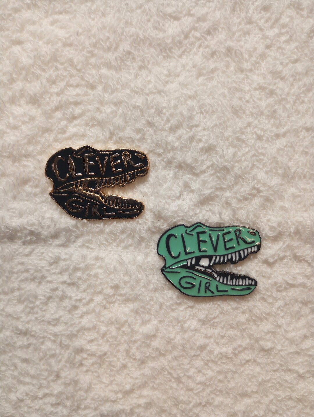Clever Girl Enamel Pin - Etsy