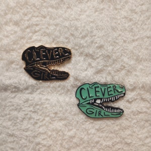 Clever Girl Enamel Pin - Etsy