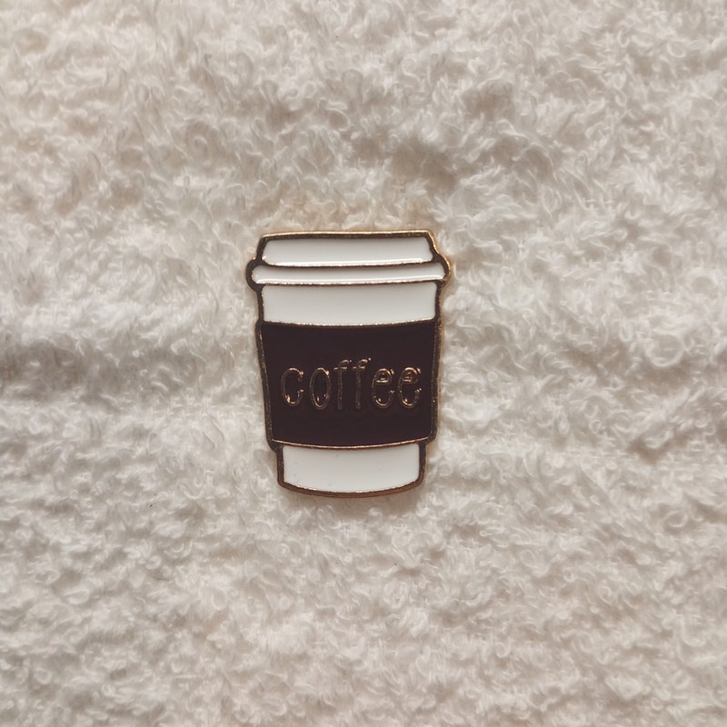 Enamel Pin Coffee - Etsy