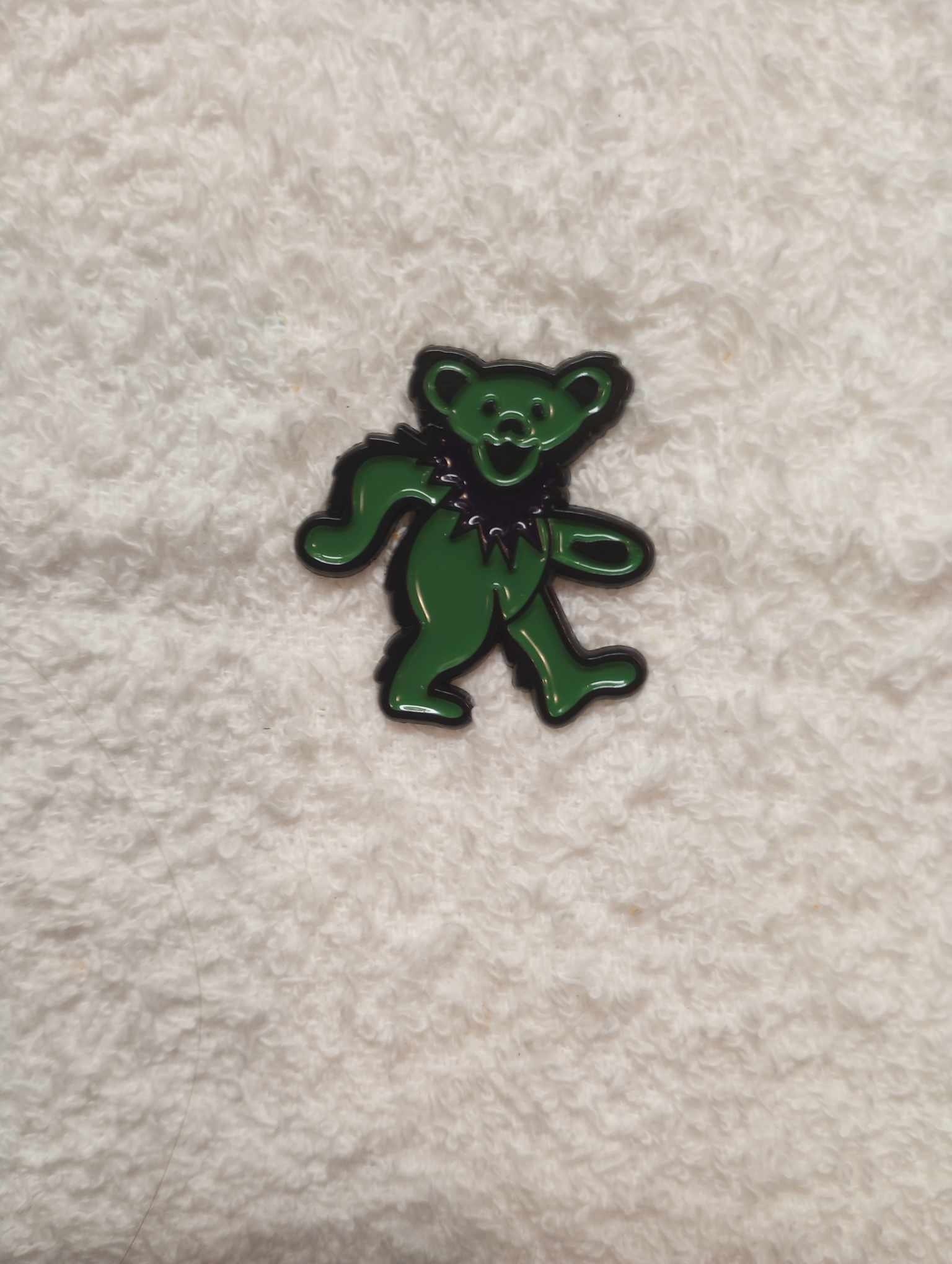 Deadhead Bear Enamel Pin - Etsy