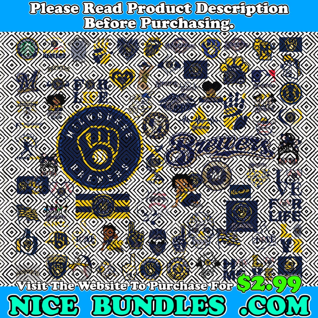 79 Files Milwaukee-brewers Baseball Team SVG, Milwaukee-brewers SVG ...