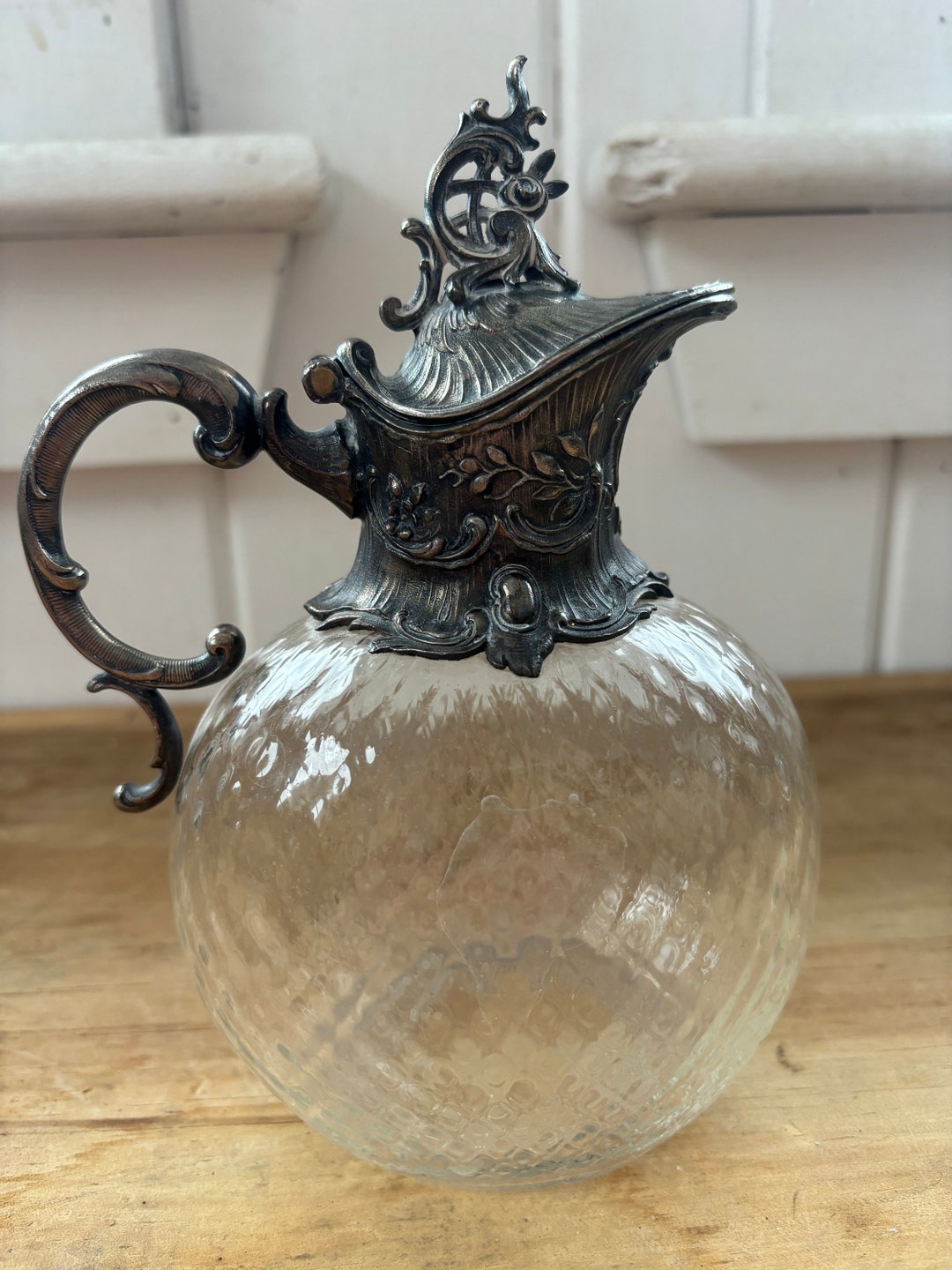 WMF Glass Pitcher - Etsy