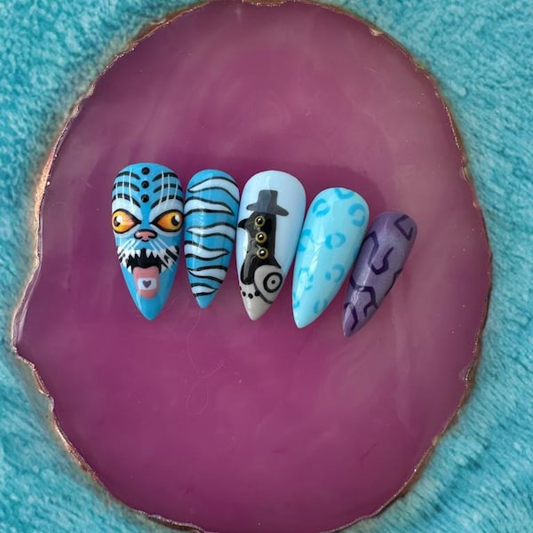Kpop Demon Hunters Nail Art - Etsy