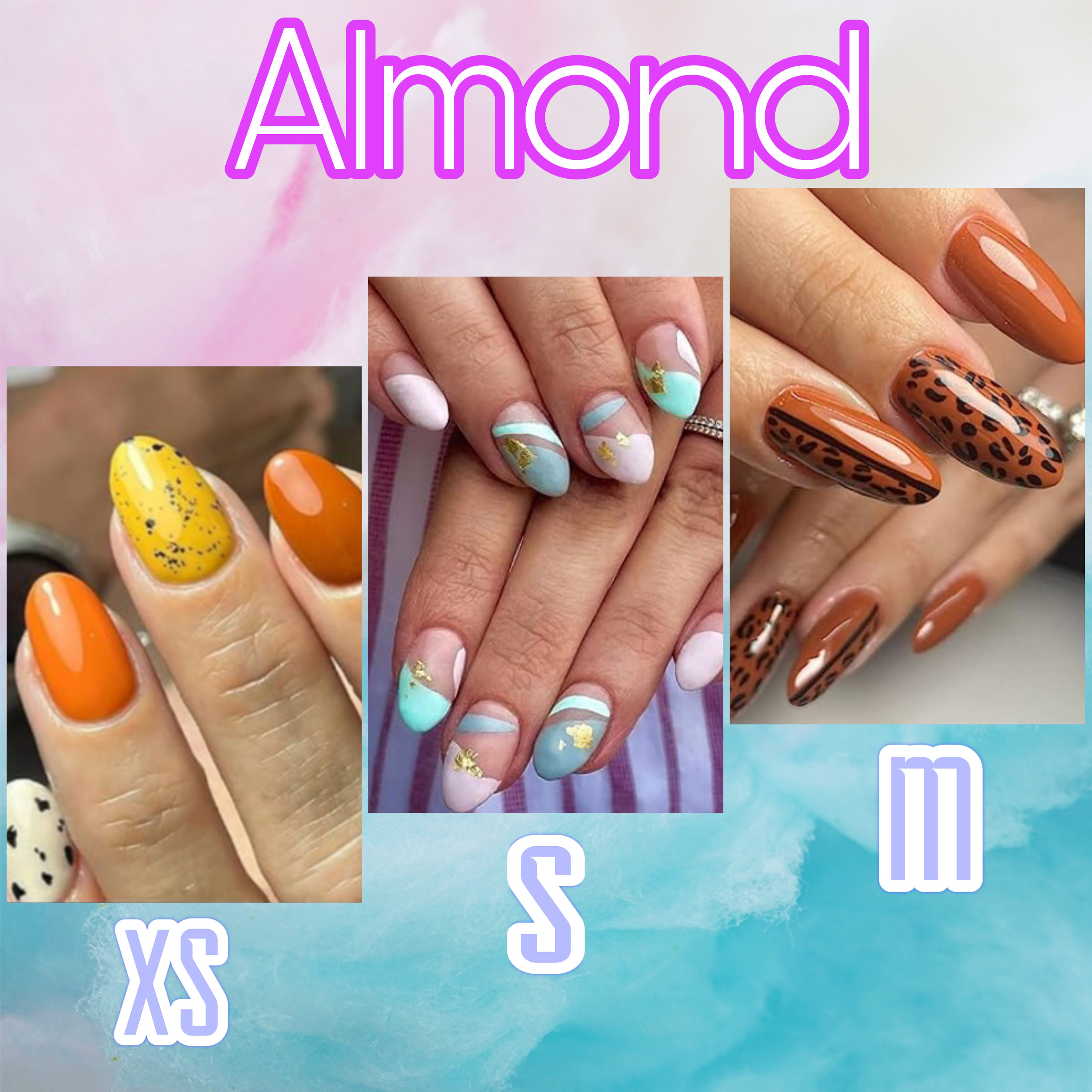 NAIL SIZING KIT | Luxury Press on Nails | Press on Nails | Fake Nails ...