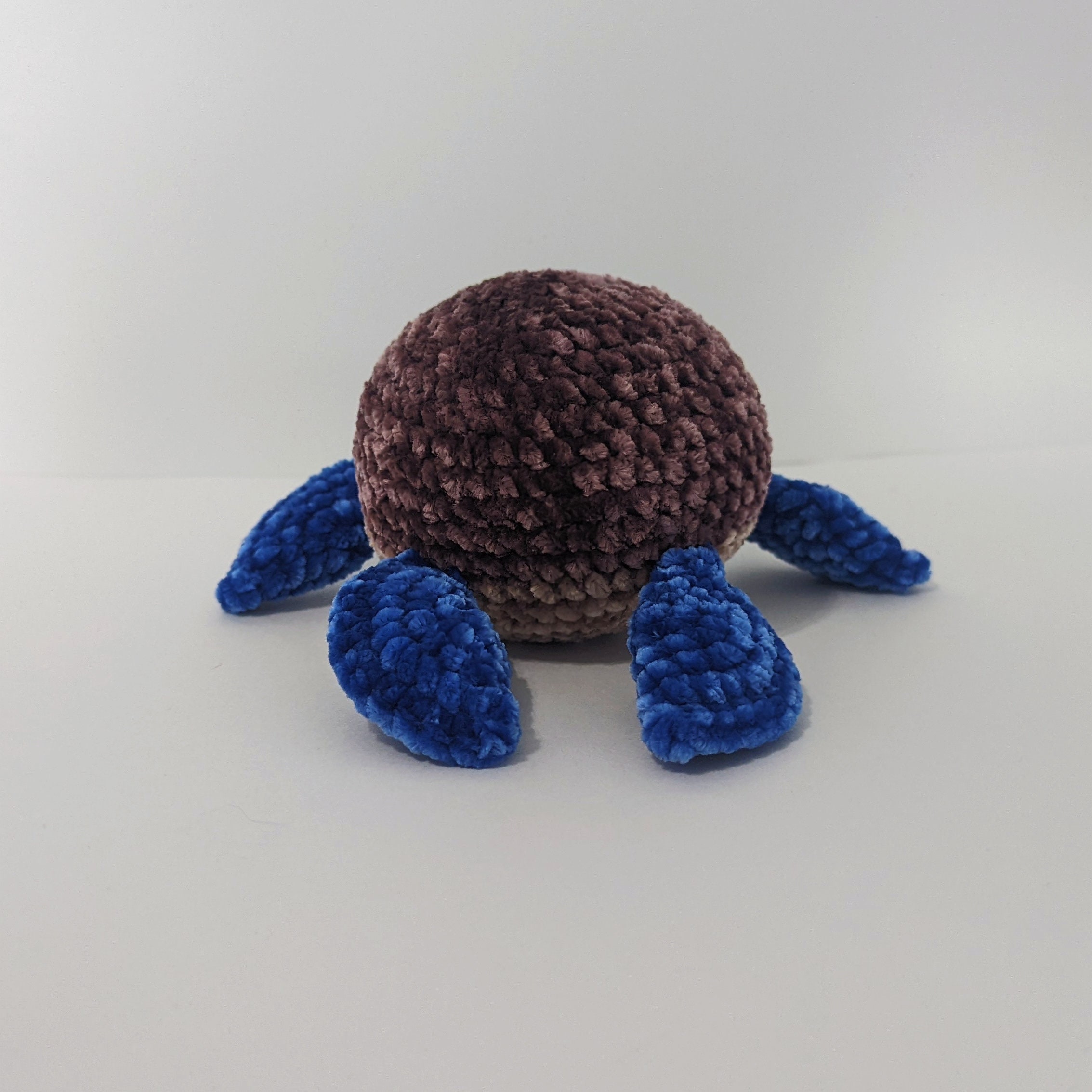 Fuzzy Turtle Crochet Plushie Green, Blue - Etsy
