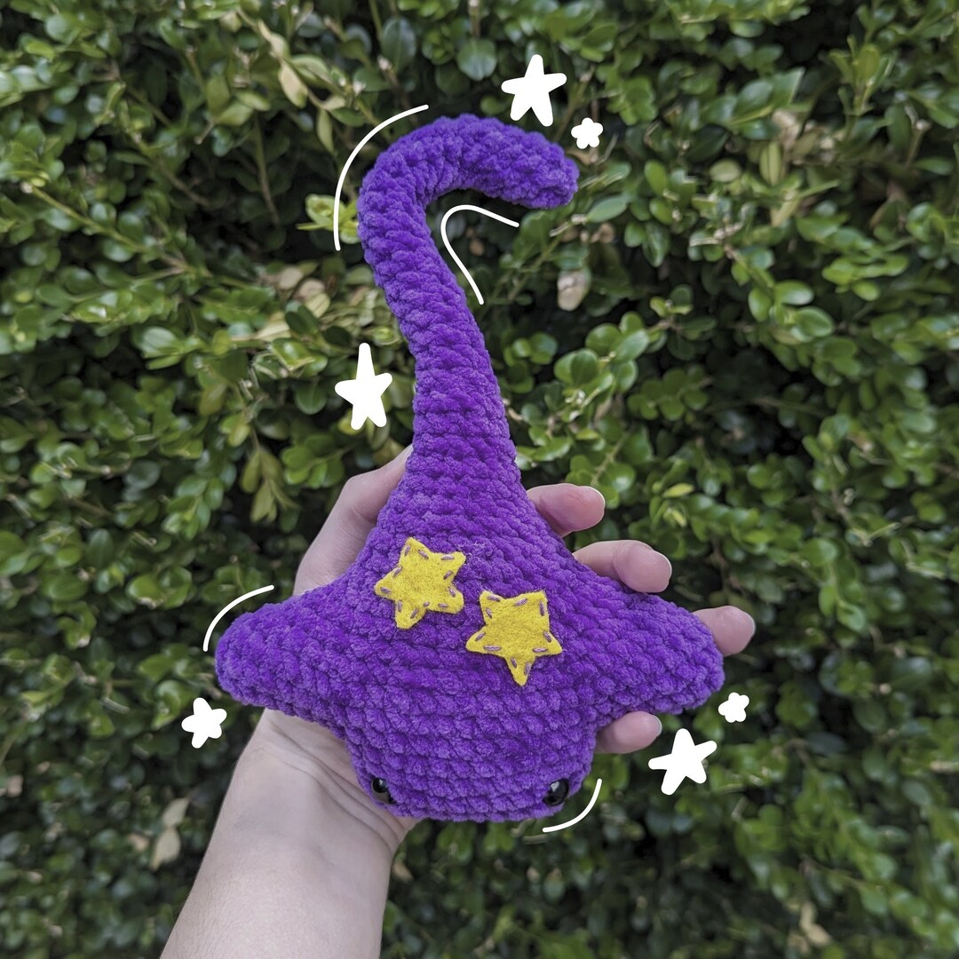 Purple Star Stingray Plushie - Etsy