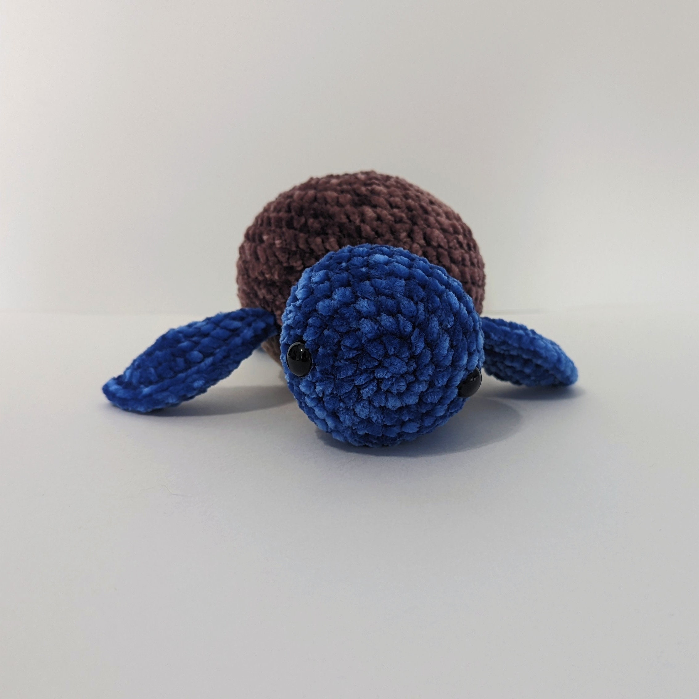 Fuzzy Turtle Crochet Plushie Green, Blue - Etsy