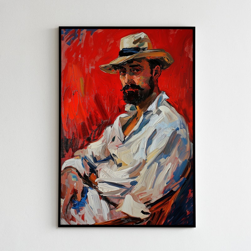 Red Art Print - Etsy
