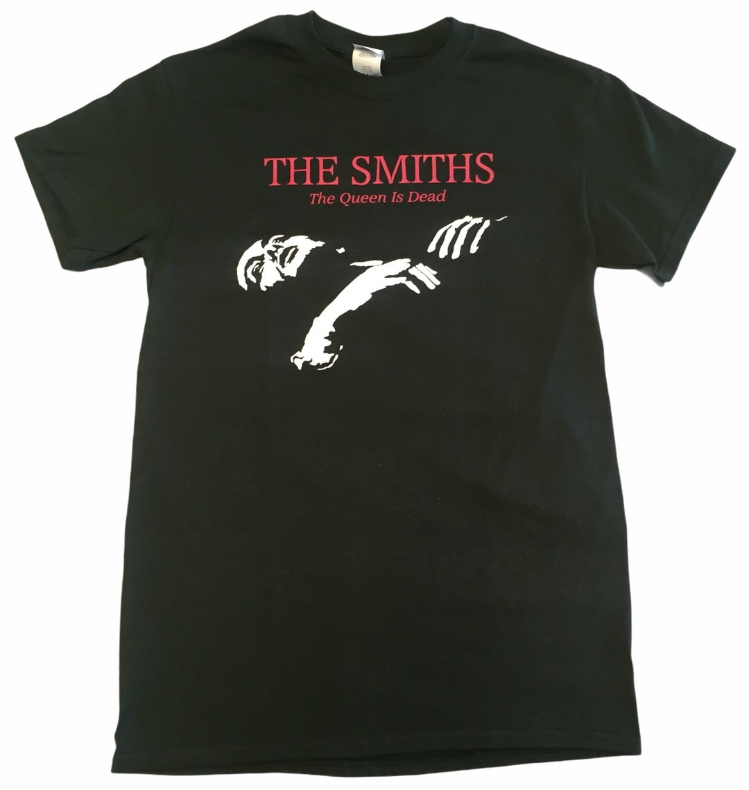 The Smiths Queen Is Dead Black T Shirt Etsy Uk