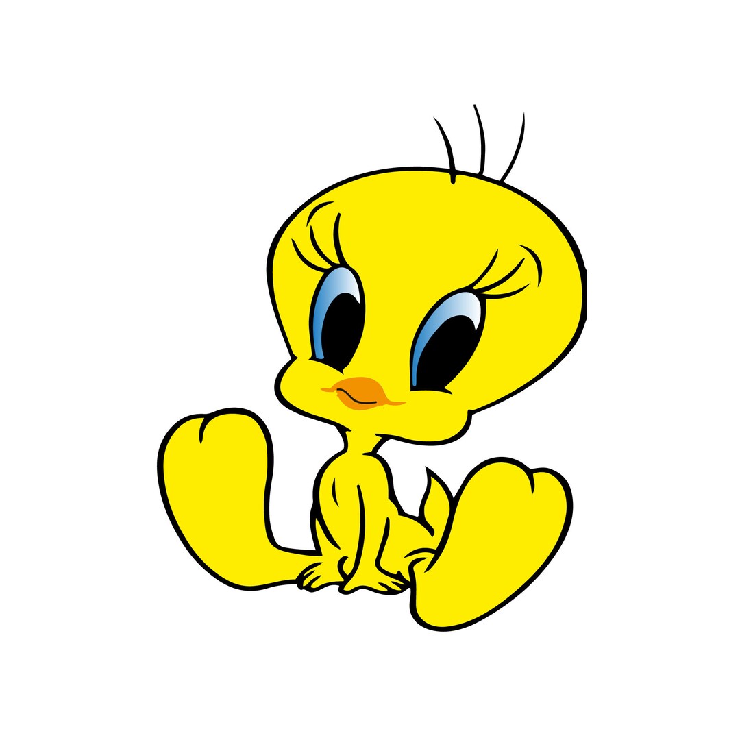 Tweety Svg ,cut Files Bundle Tweety Svg,digital Download Tweety Svg ...