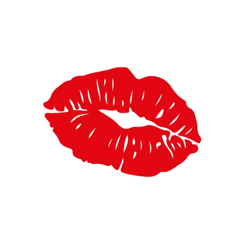 Lips SVG, Red Lips Png, Kiss SVG, Kiss Design, Digital Download, Cricut ...