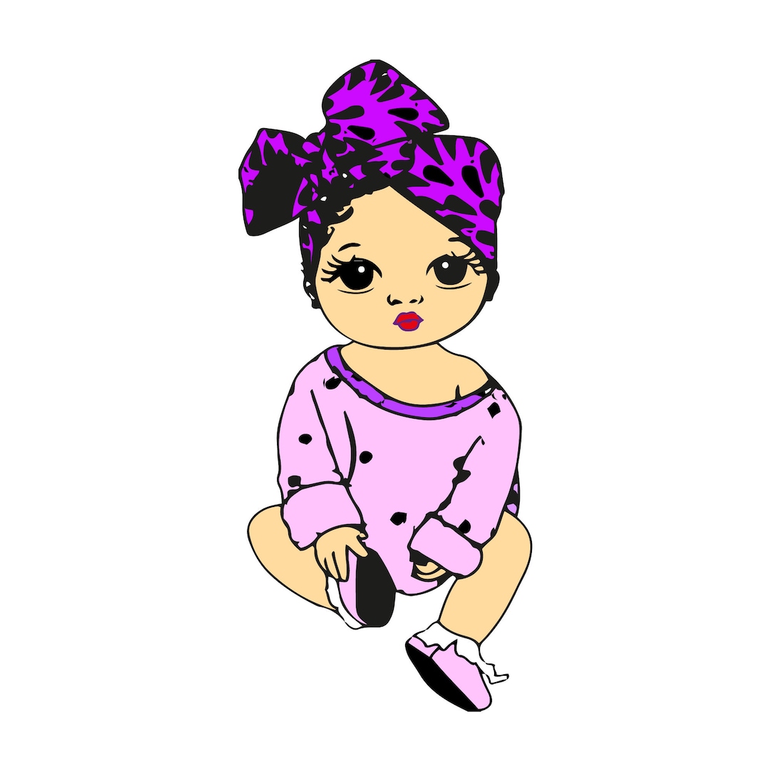 Baby Girl SVG, Cut File & PNG ,baby Girl SVG, Baby Shower Png, Little ...