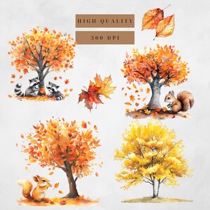 Woodland Animals Watercolor Clipart Forest Animals, Cute Baby Animals ...