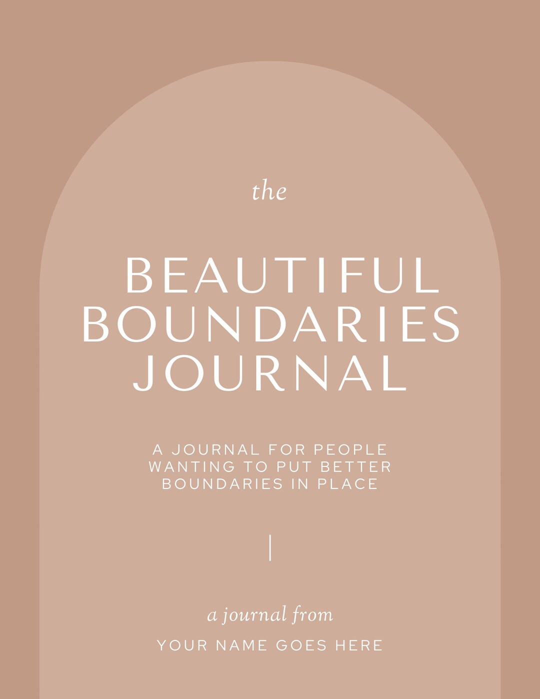 Beautiful Boundaries Journal - Etsy