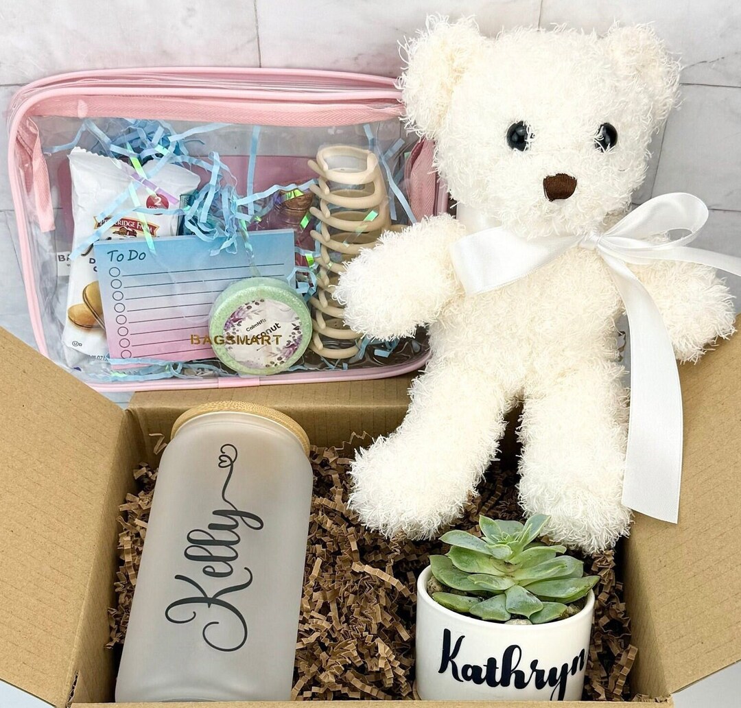 College Student Care Package Gift Set Girl off to College Gift Box ...