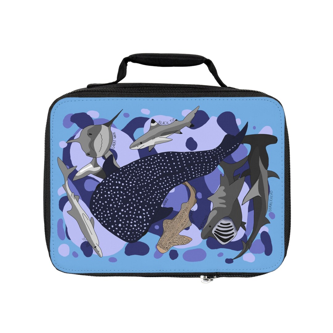 Shark Lunchbox, Fun Shark Design Lunch Box, Kids Animal Lunch Box, Kids ...