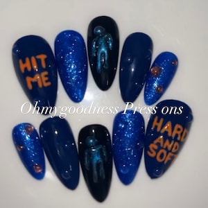 Custom Eilish Nails (HMHAS) - Etsy