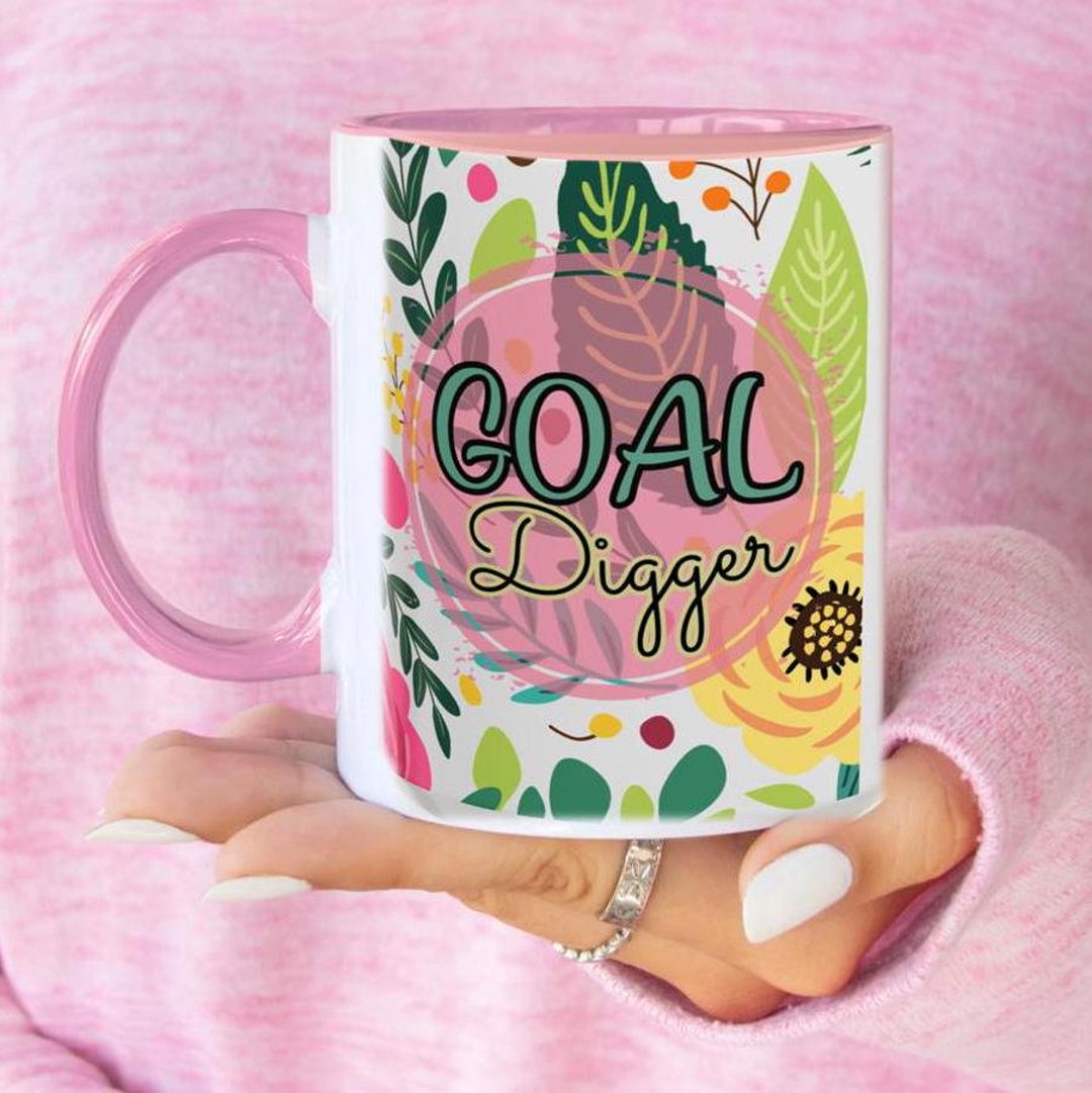Goal Digger Mug: Inspirational Boss Gift - Etsy