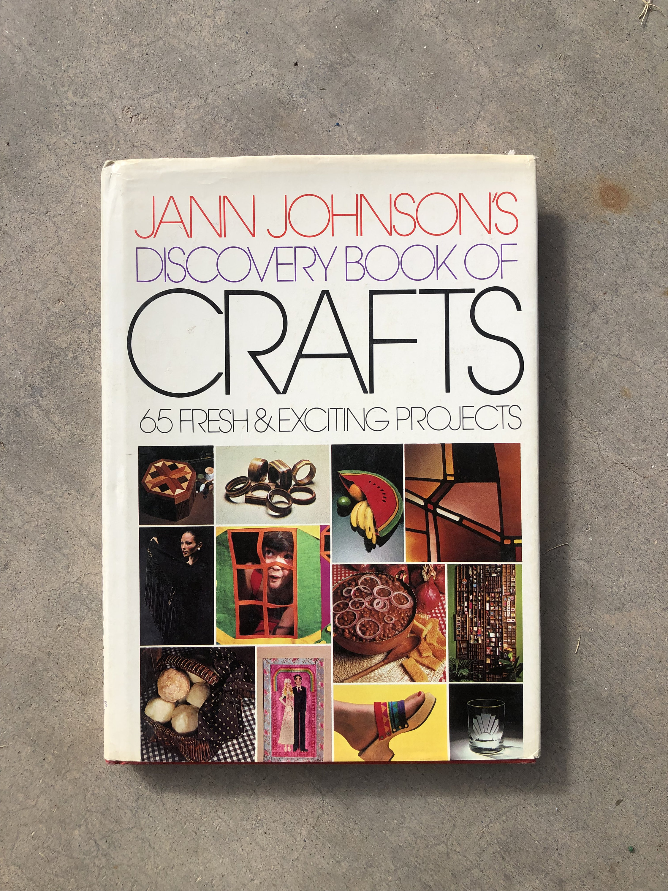 Vintage Craft Book: Jann Johnsons Discovery Book of Crafts 1975 65 ...
