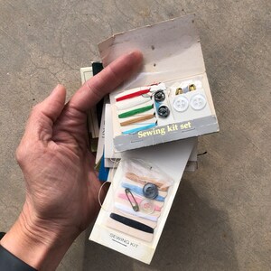 Vintage Hotel Souvenir Mini Sewing Kits Collection (8) - Perfect Travel ...