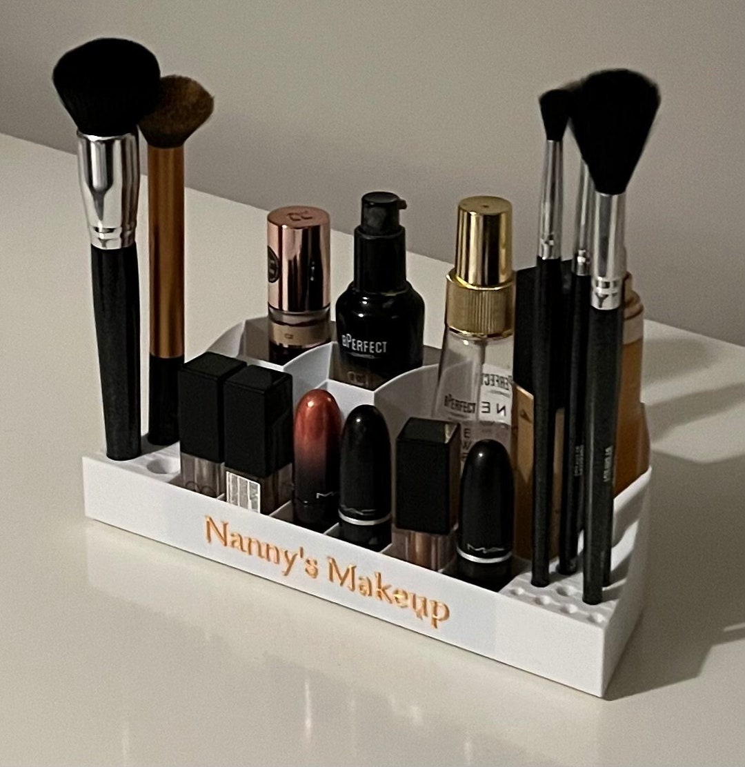 Personalised Makeup Holder - Etsy UK