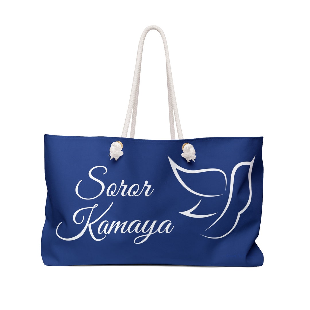 PERSONALIZED Zeta Phi Beta Inspired Dove Weekender Bag - - Etsy