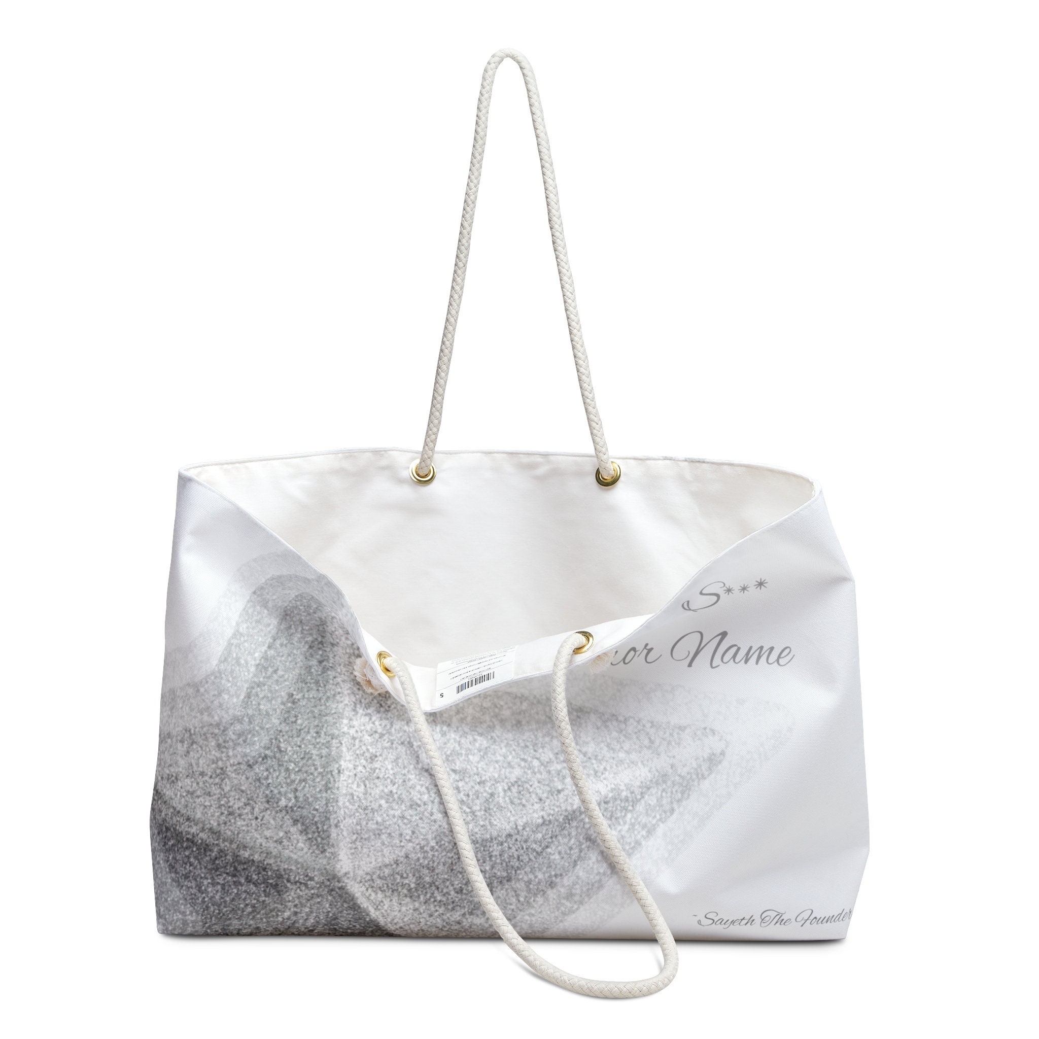 CUSTOMIZABLE Silver 25 Year Milestone Celebration Weekender Bag - Etsy