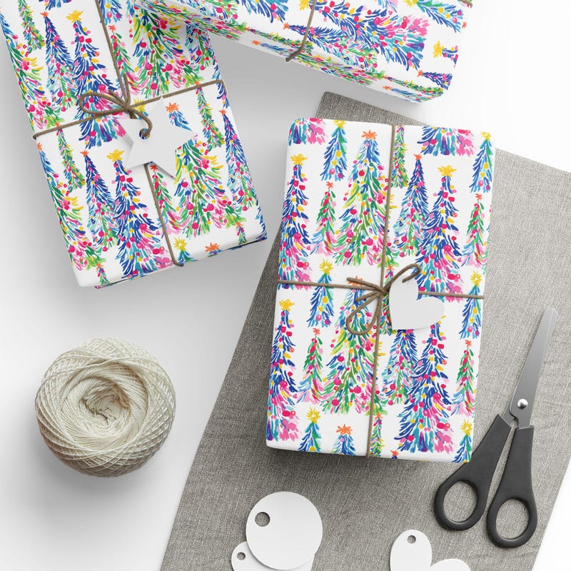 Hobby Lobby Christmas Wrapping Paper - Etsy