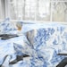 French Toile Wrapping Paper, Blue and White Wrapping Paper, French Gift ...
