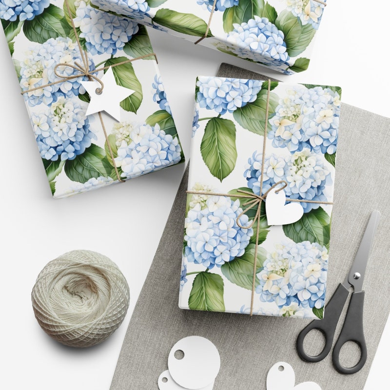 Paper Hydrangea - Etsy