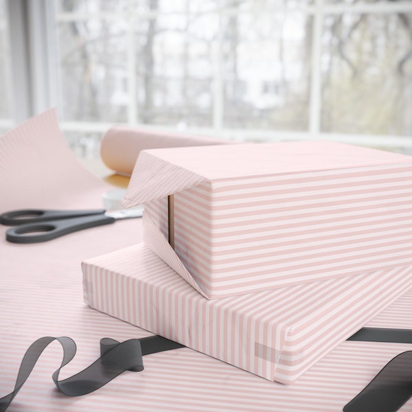 Pink Wrapping Paper - Etsy