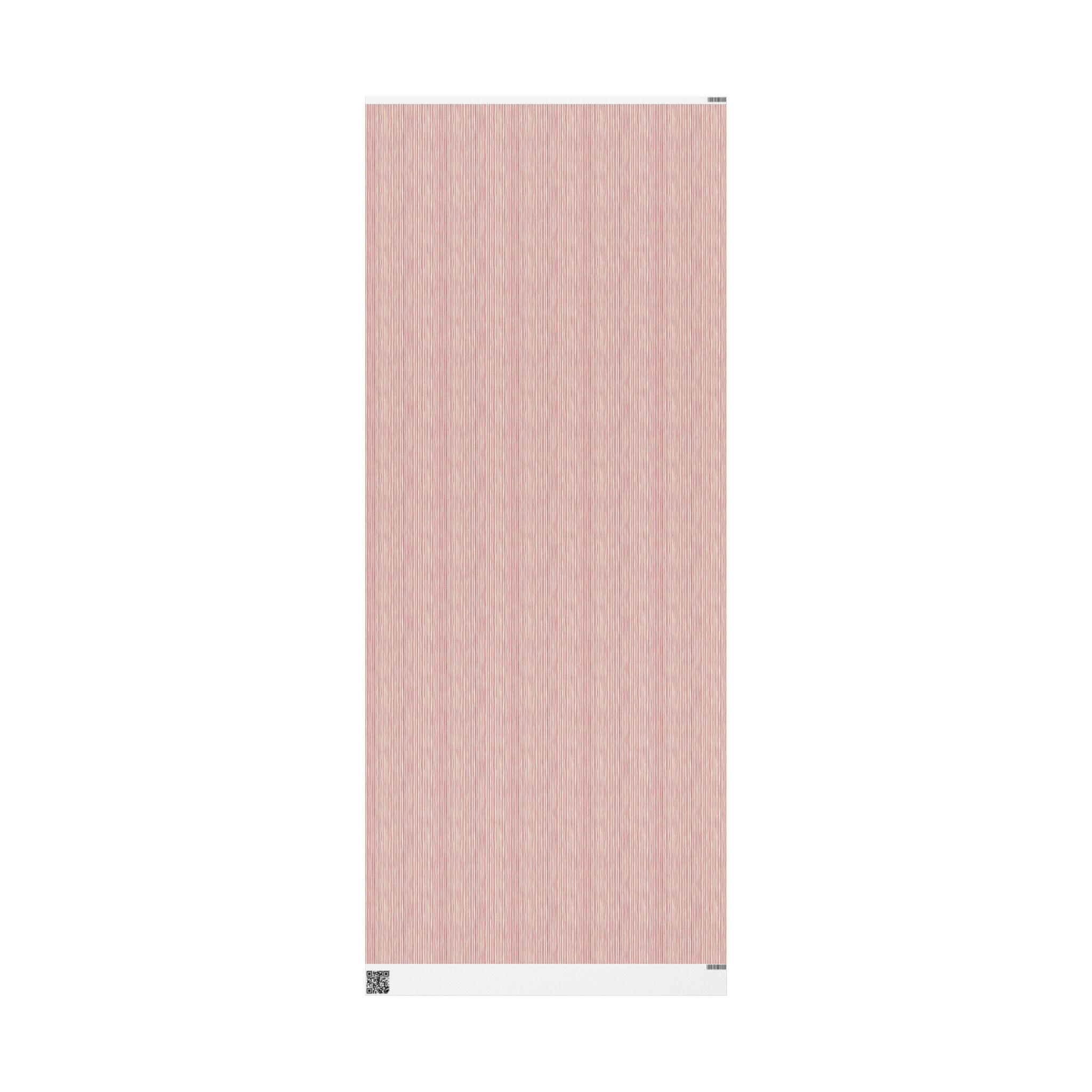 Thin Stripes on Mauve Pink Wrapping Paper, Cream Stripes on Pink ...