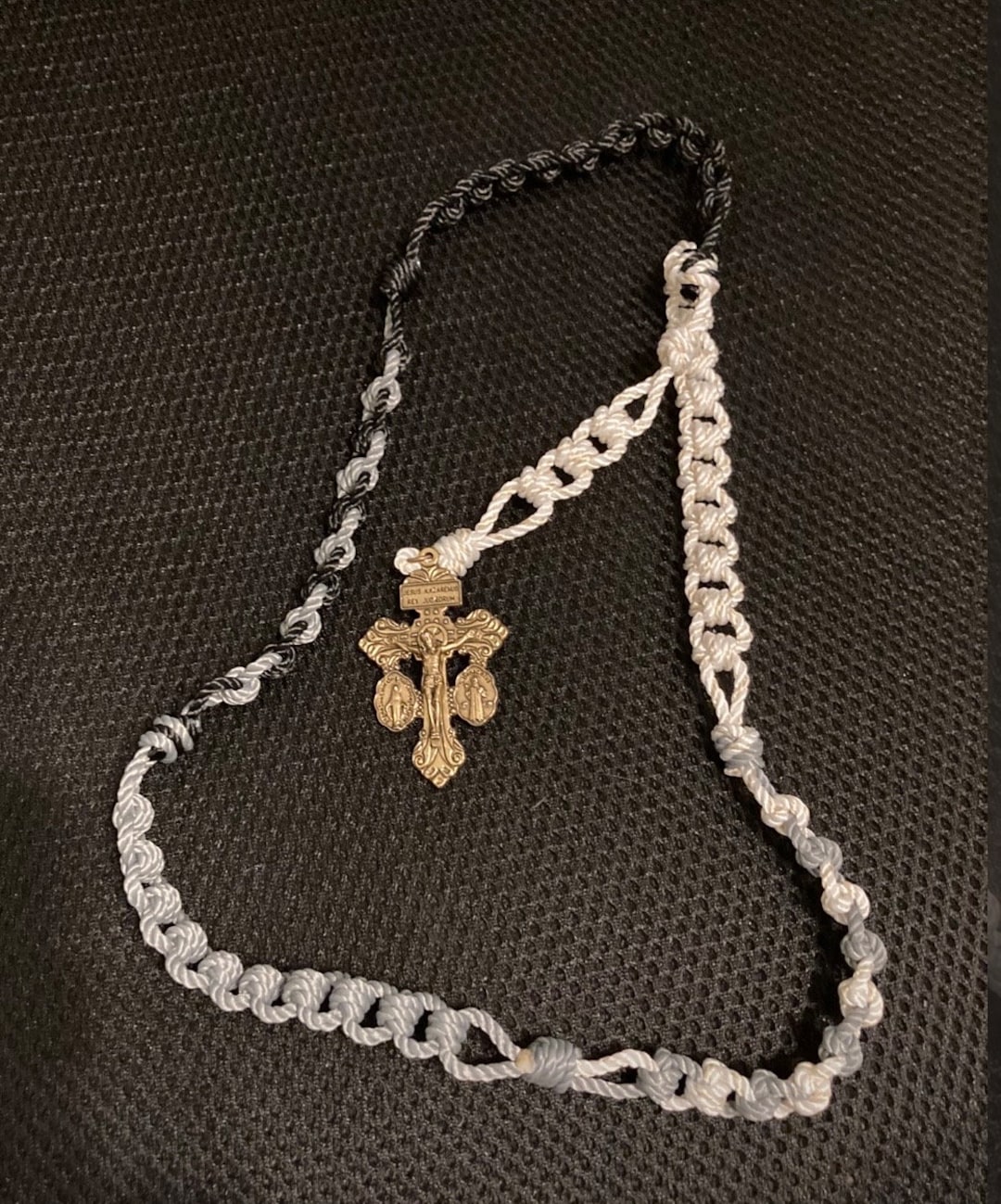 Holy Souls in Purgatory Cord Ladder Rosary - Etsy