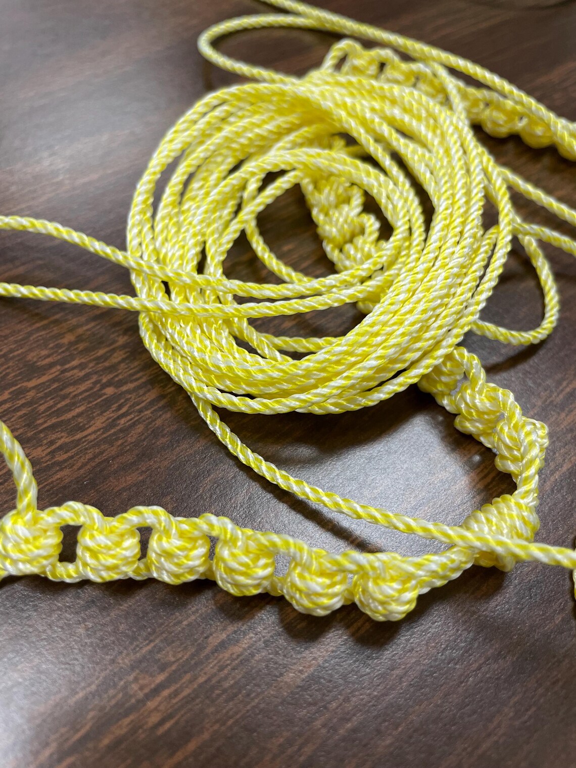 Papal Colors Cord Ladder Rosary - Etsy