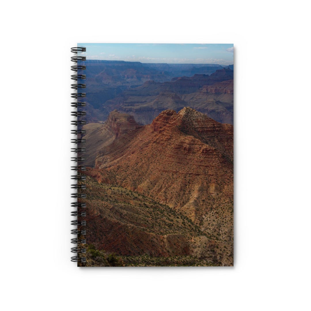 Nature Landscape Spiral Notebook Ruled Line Grand Canyon National Park ...