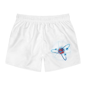 Atomic Swim Trunks, Science Swimwear, Swim Shorts, Molecular Design ...