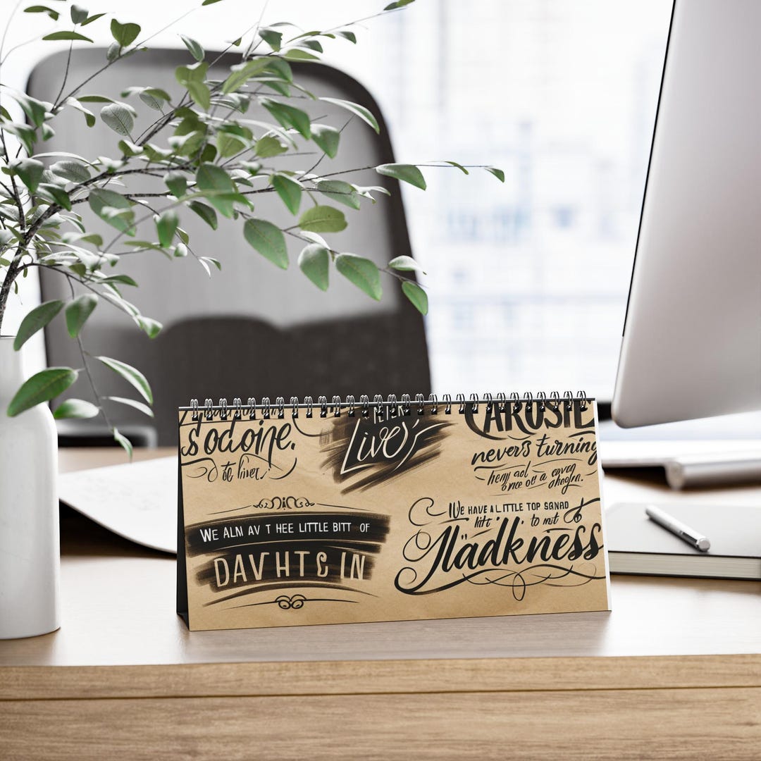 Desk Calendar, Grey's Anatomy Fan Gift, Derek Shepard Quotes, Medical ...