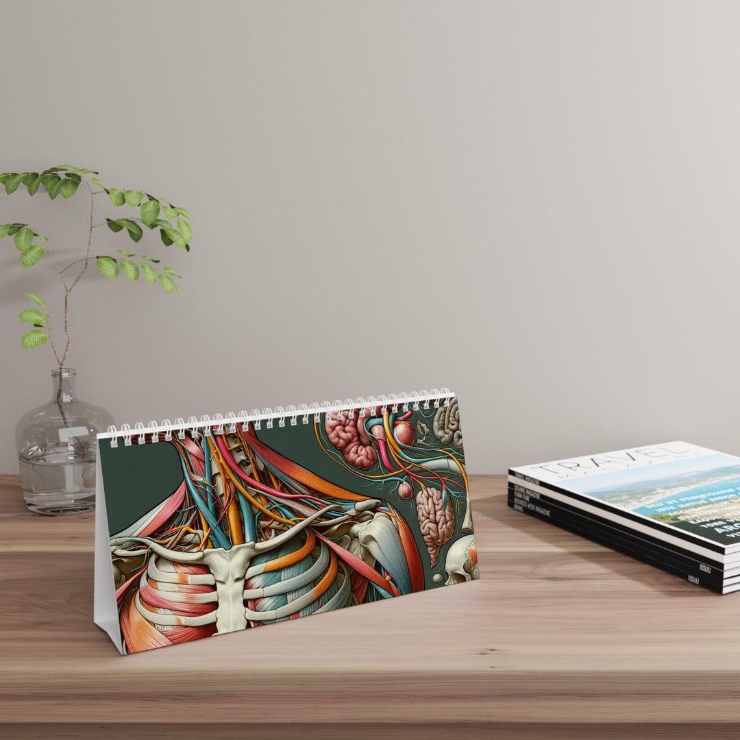 Medical Education Desk Calendar Anatomy Physiology Pathology ...