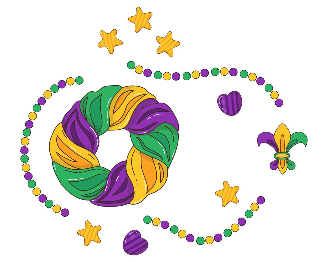 Mardi Gras SVG Bundle, Mardi Gras Clipart, Carnival SVG, Mardi Gras PNG ...