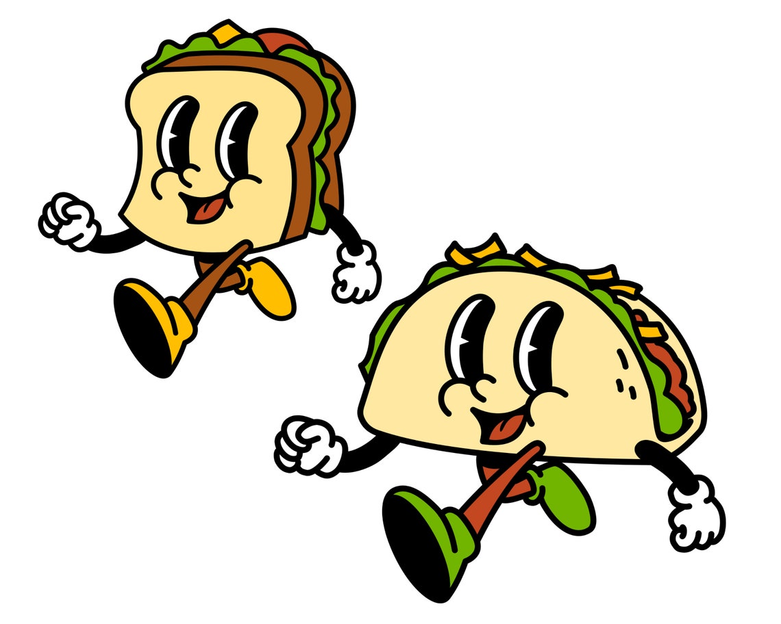 Food Pals SVG Bundle, Food Bundle, Food Cricut, Breakfast, Lunch ...