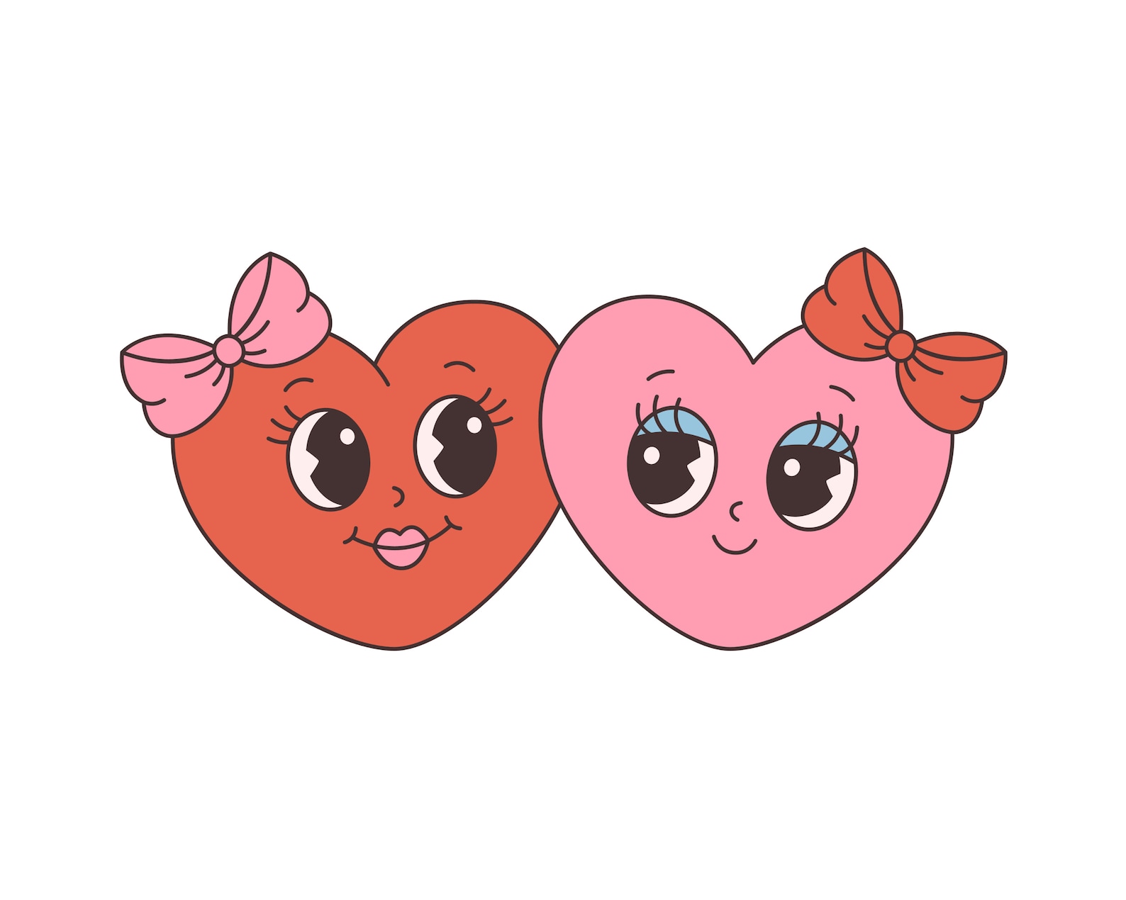 Valentine Pals Bundle, Valentine's Day SVG, Heart SVG, Valentine's Day ...