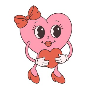 Valentine Pals Bundle, Valentine's Day SVG, Heart SVG, Valentine's Day ...