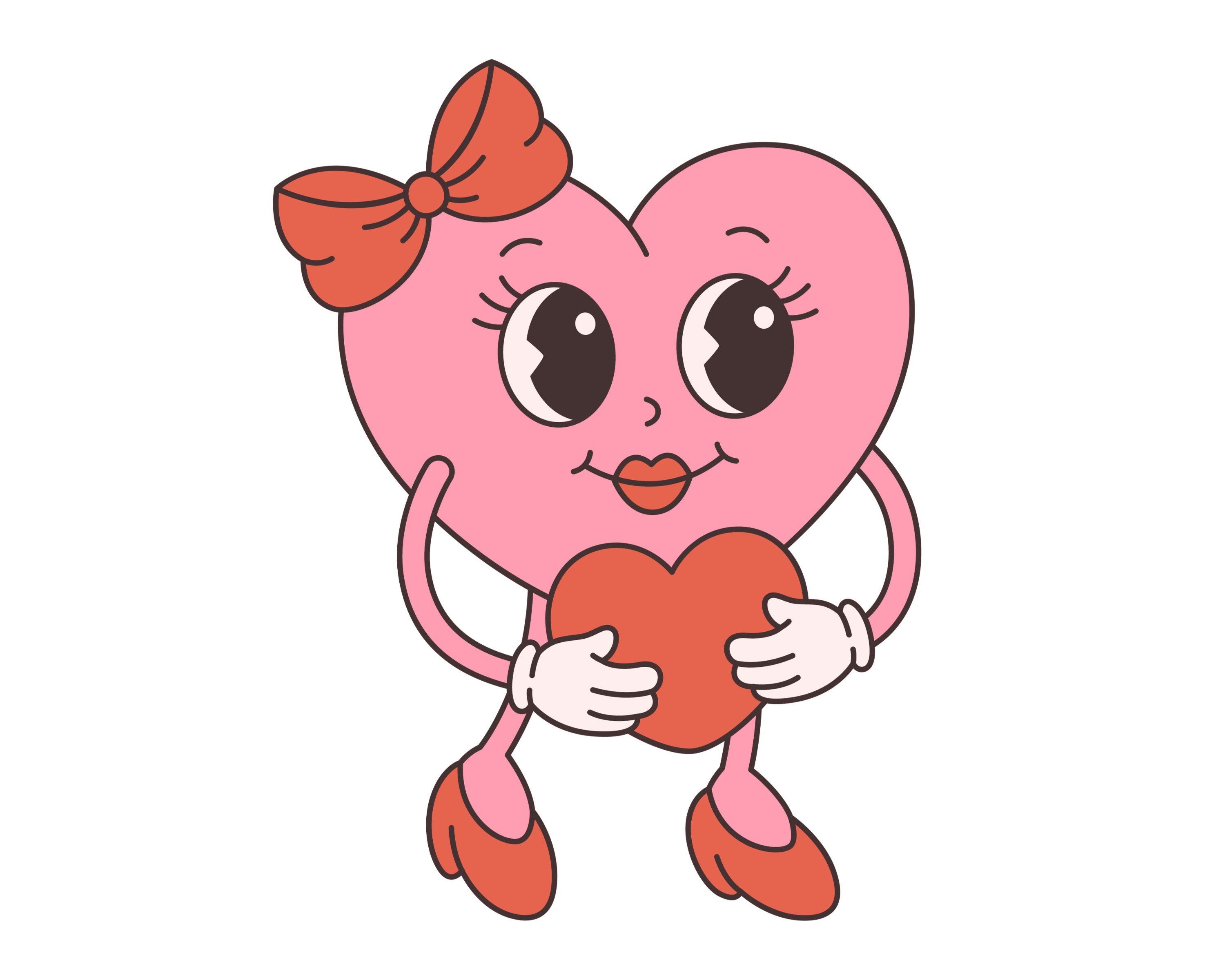 Valentine Pals Bundle, Valentine's Day SVG, Heart SVG, Valentine's Day ...