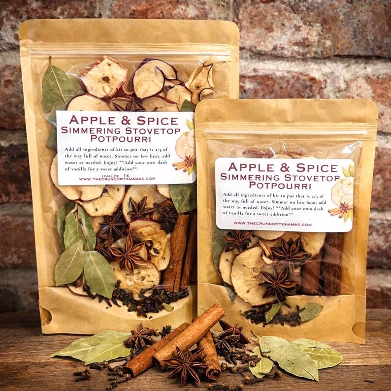 Apple & Spice Simmering Stovetop Potpourri Fall Simmer Pot - Etsy