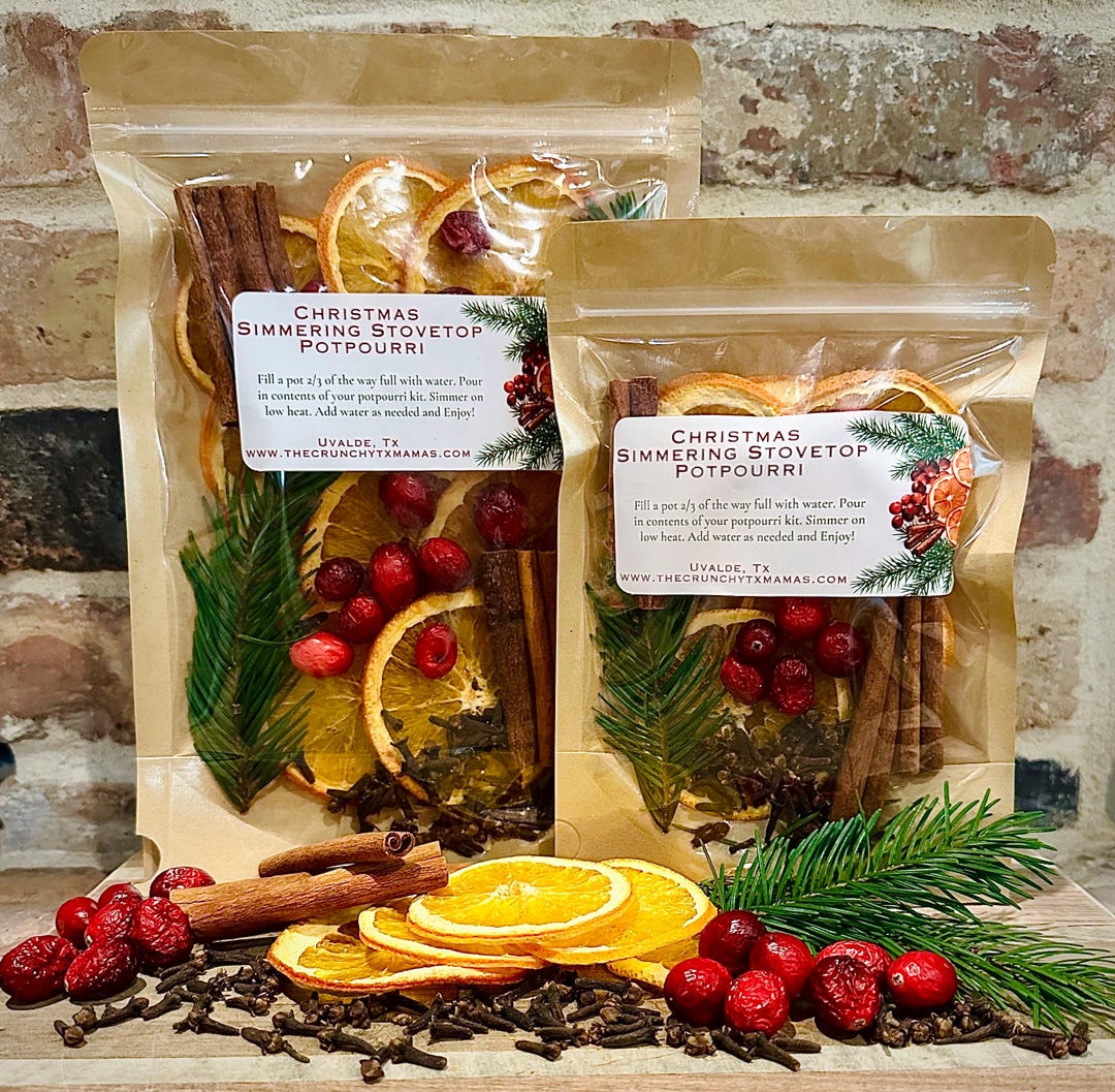 Christmas Simmering Stovetop Potpourri Mix: Winter Holiday Fragrance - Etsy