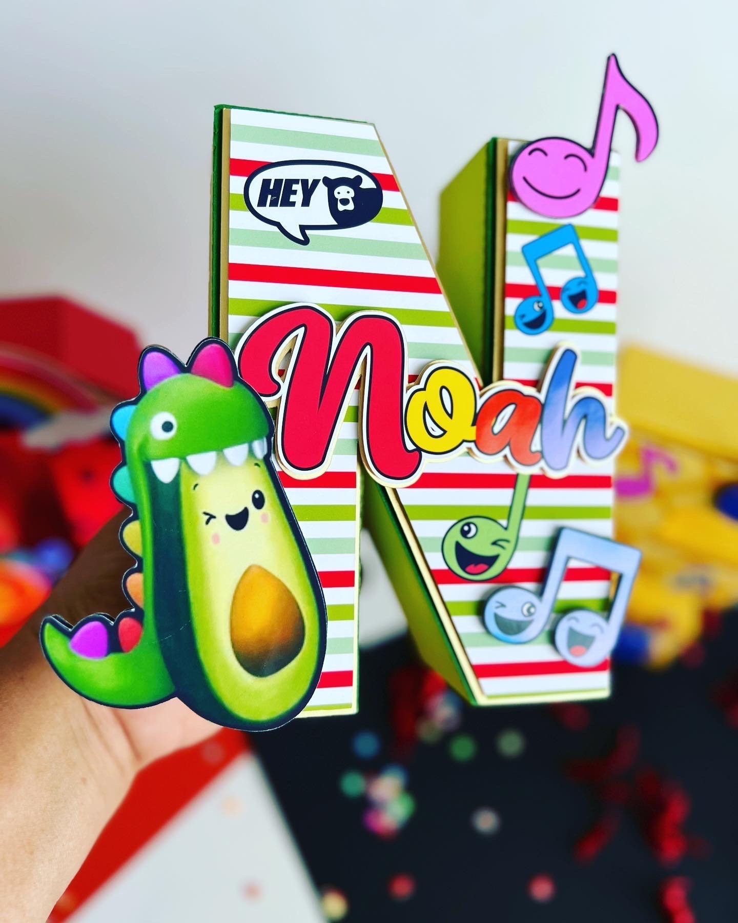Hey Bear Sensory ONE Hey Bear Sensory ONE 3D Letters, Hey Bear Birthday ...