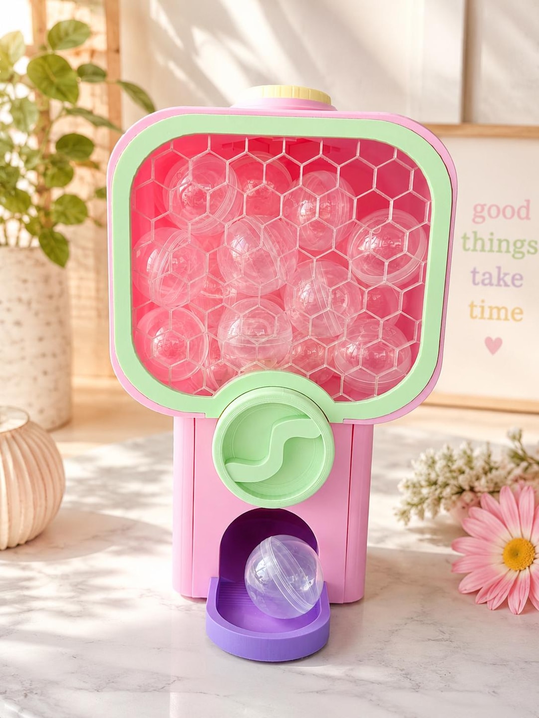 Mini Capsule Vending Machine | 3D Printed Reward Dispenser | Classroom ...
